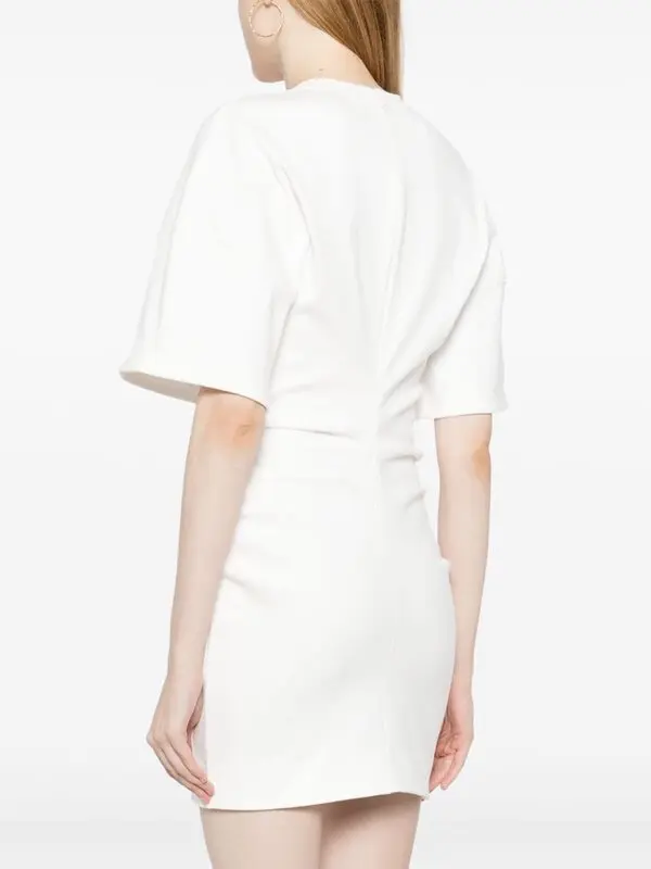 Alexander Wang Draped Jersey Minidress