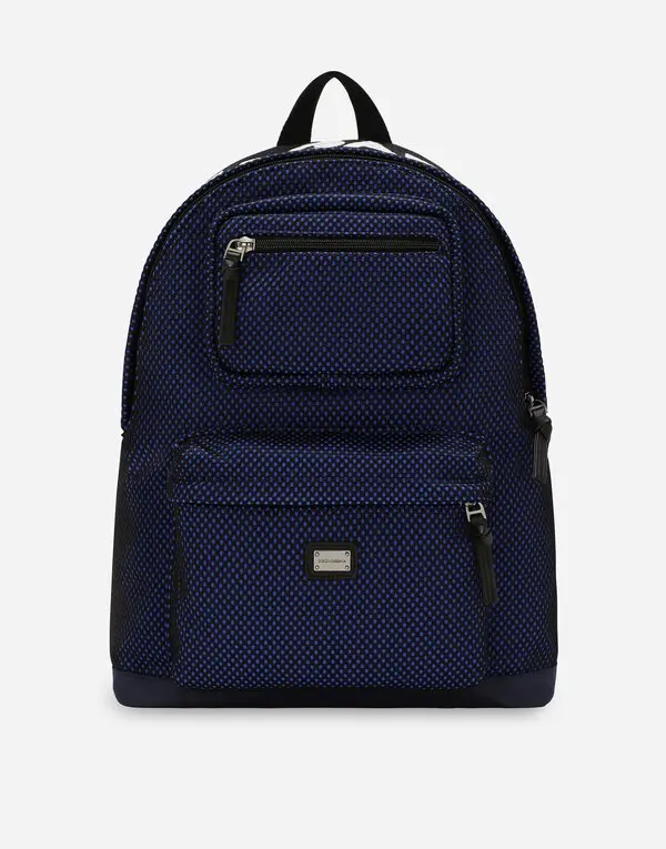 Dolce & Gabbana Logo Backpack - Black