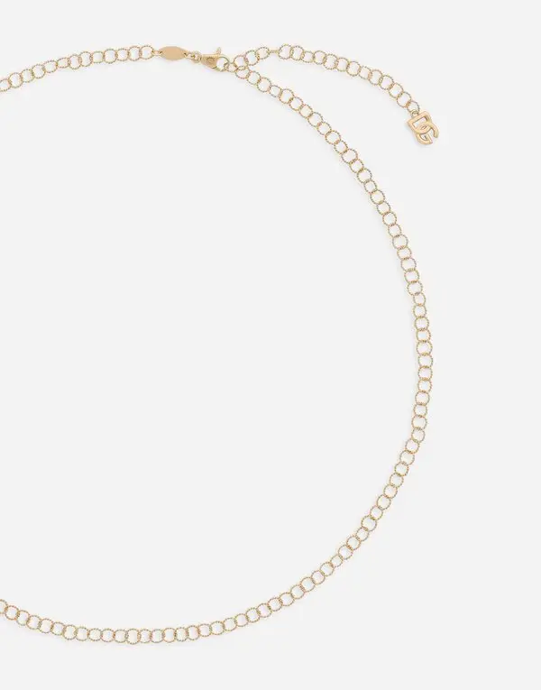 Dolce & Gabbana Lettering Chain Necklace