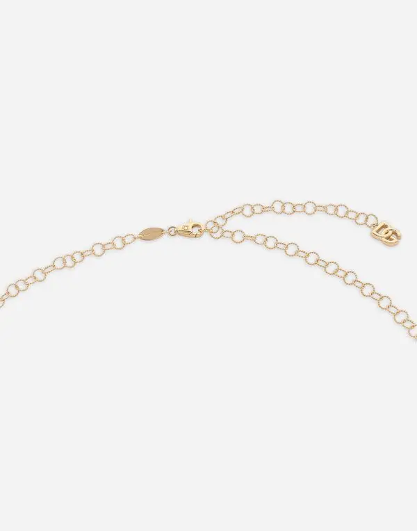 Dolce & Gabbana Lettering Chain Necklace