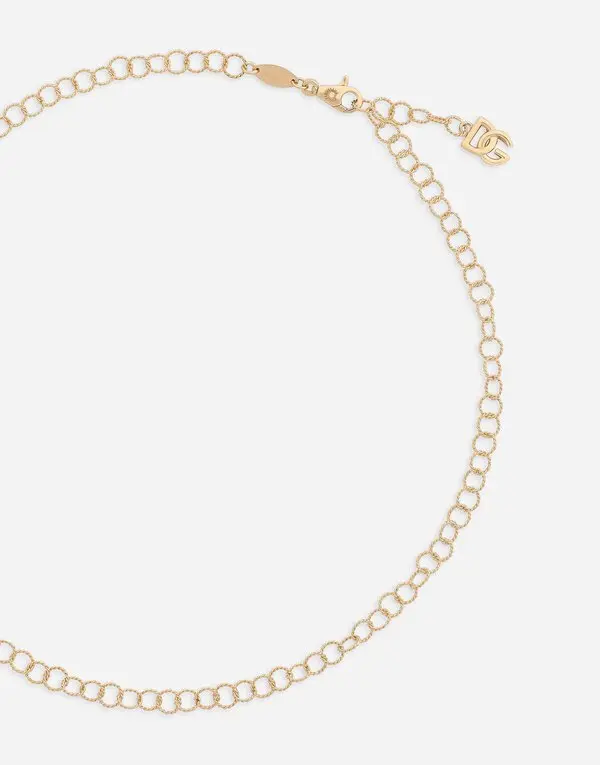 Dolce & Gabbana Lettering Chain Necklace