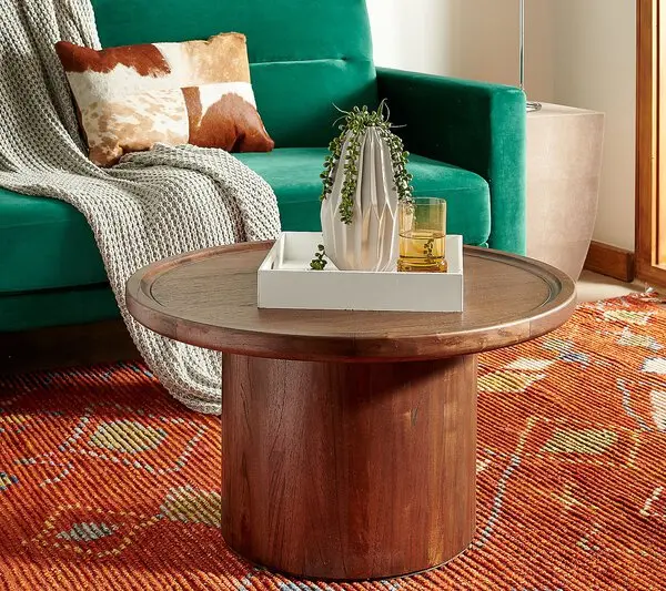 SAFAVIEH Devin Round Coffee Table