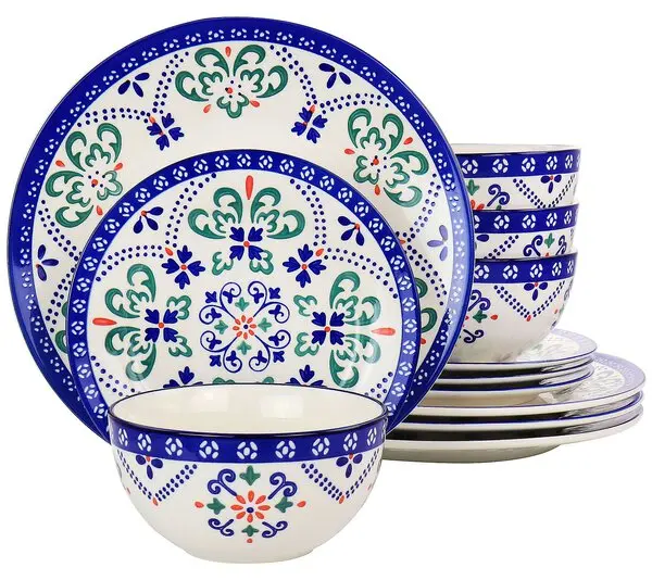 LAURIE GATES California Designs Tierra Star Din Nerware Set - One-color