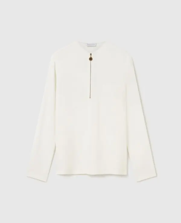 Stella McCartney Arlesa Zip Blouse - White