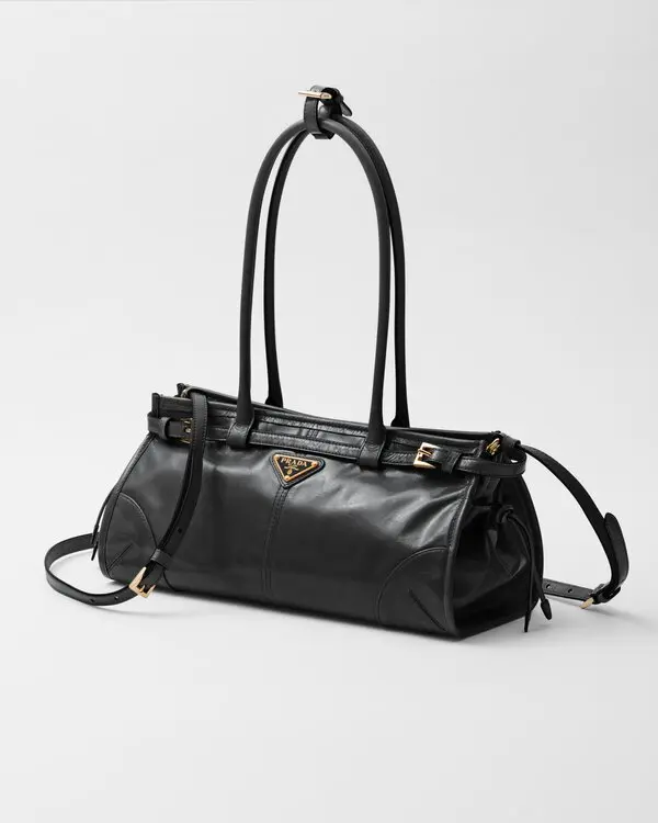 Prada Bonnie Medium Handbag - Black
