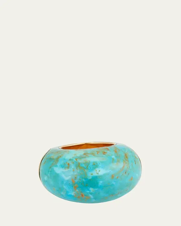 Verdura 18k Yellow And Ring - Gold