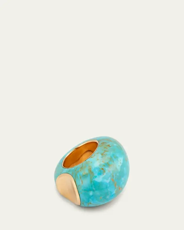 Verdura 18k Yellow And Ring
