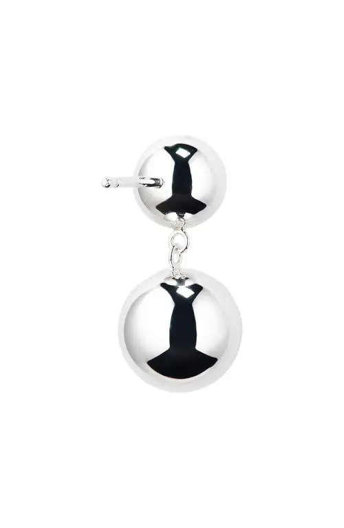 Lié Studio The Caroline Drop Earrings - Silver