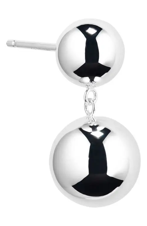 Lié Studio The Caroline Drop Earrings - Silver