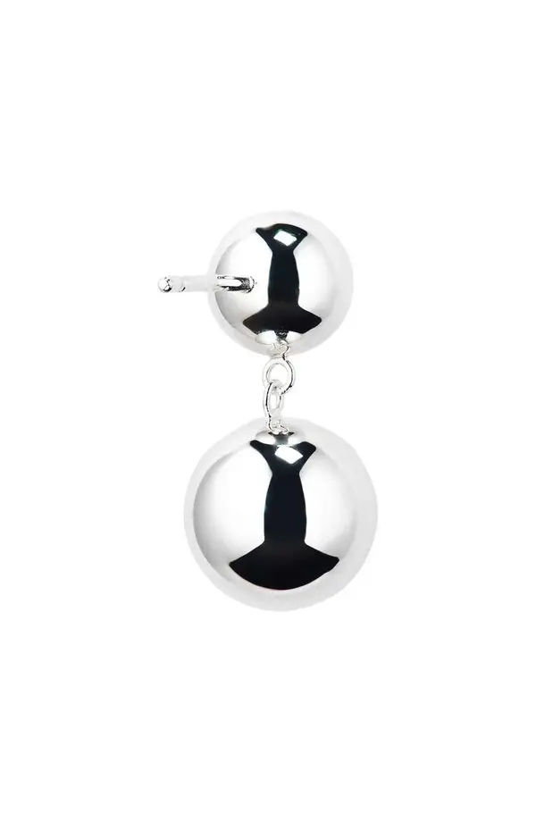 Lié Studio The Caroline Drop Earrings - Silver