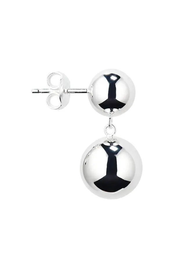 Lié Studio The Caroline Drop Earrings - Silver