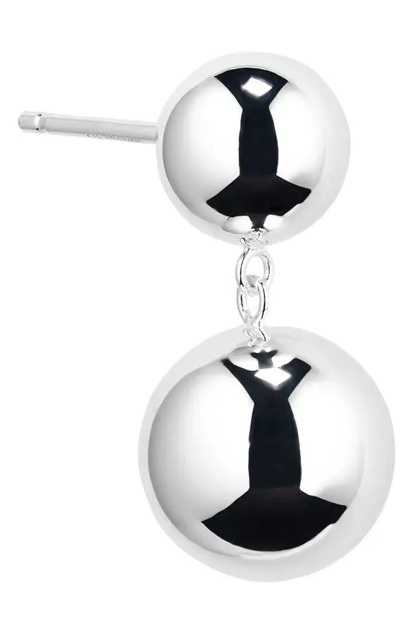 Lié Studio The Caroline Drop Earrings - Silver
