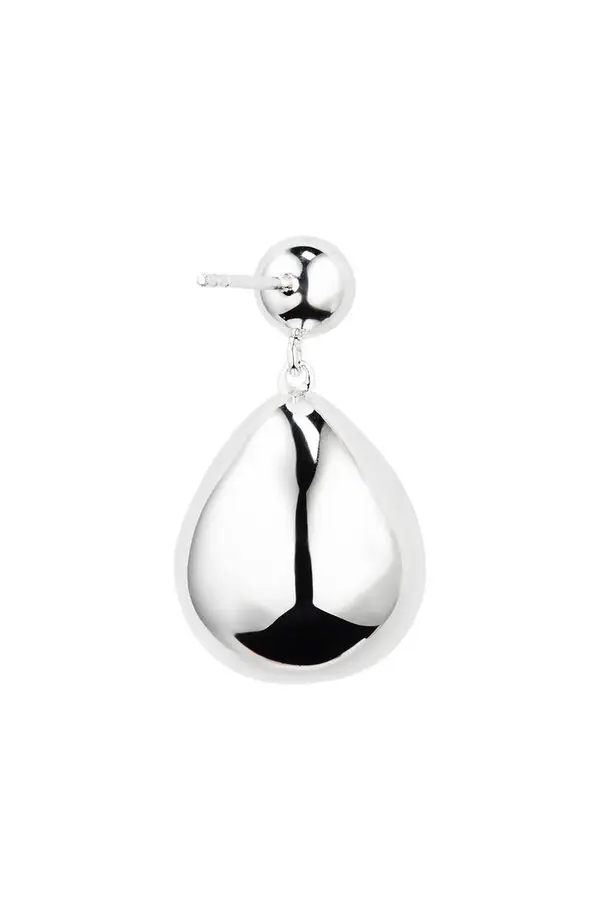 LIÉ STUDIO The Julie Drop Earrings - Silver