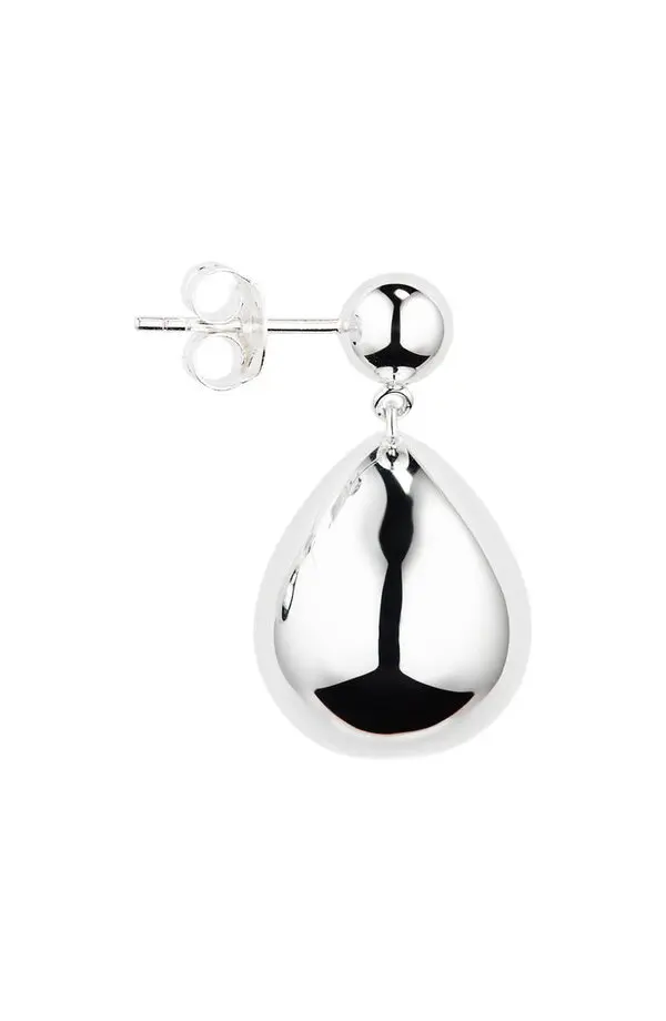 LIÉ STUDIO The Julie Drop Earrings - Silver