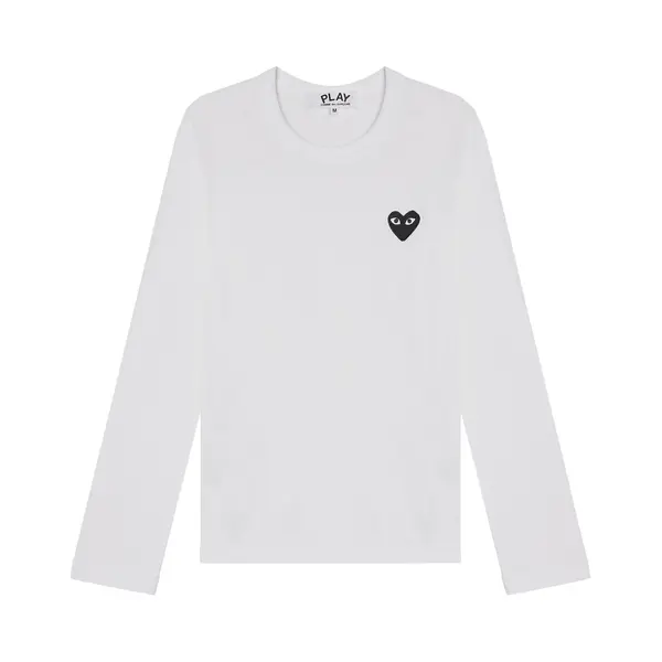 Play Comme Des Garcon Heart Long-sleeve T-shirt