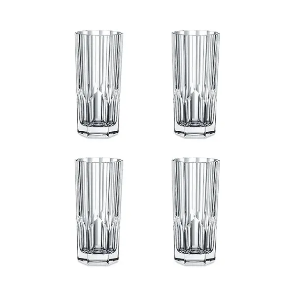 NACHTMANN High Ball Long Drink Glasses, Set Of 4 - Clear
