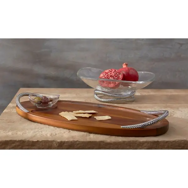 NAMBE Braid Carving Board - Brown