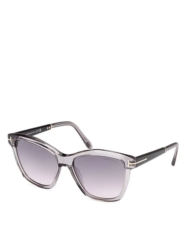 TOM FORD Square Sunglasses, 54mm - Purple/purple Gradient