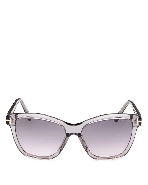 TOM FORD Square Sunglasses, 54mm - Purple/purple Gradient