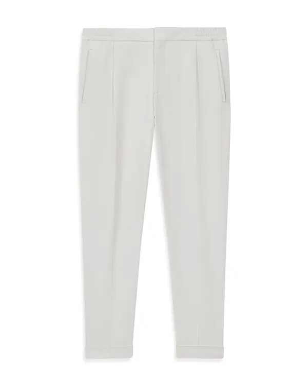 REISS Brighton Relaxed Fit Pleated Trousers - Ecru