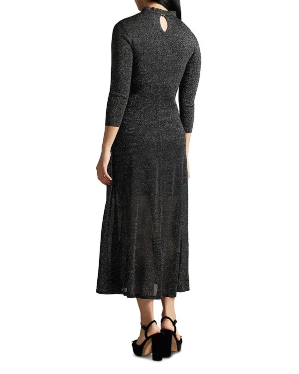 Ted Baker London Kannie Metallic Midi Dress