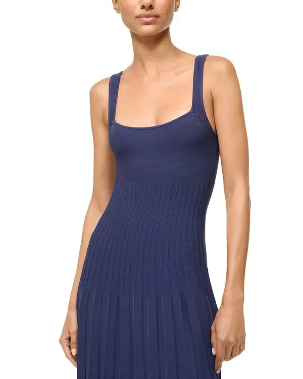 Staud Ellison Dress - Navy
