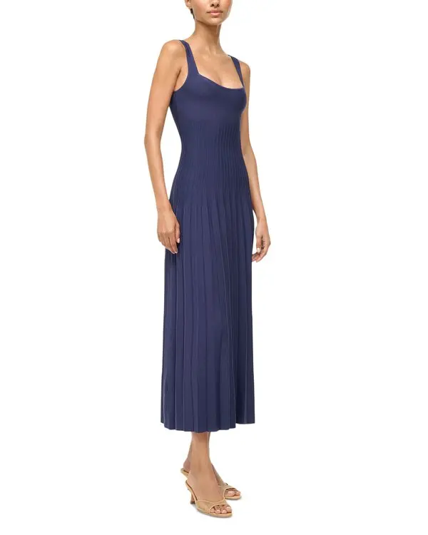 Staud Ellison Dress - Navy