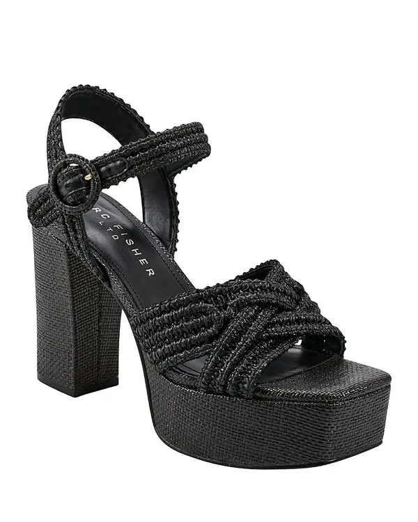 MARC FISHER LTD. Chesse Espadrille Platform Sandals