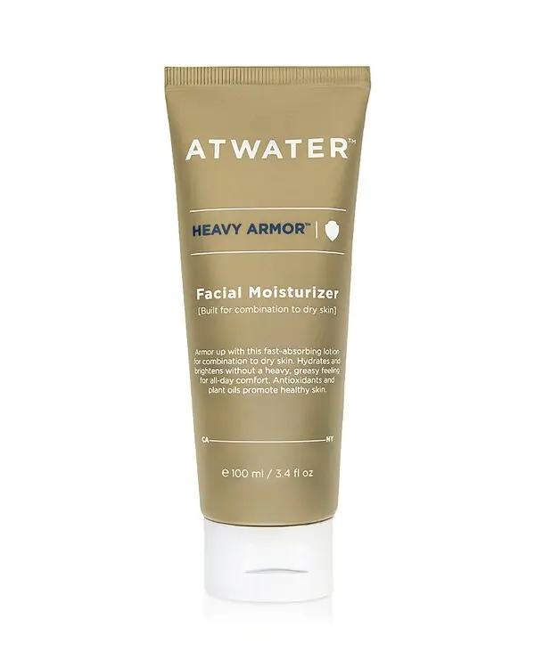 ATWATER Heavy Armor Facial Moisturizer 3.4 Oz - No Color