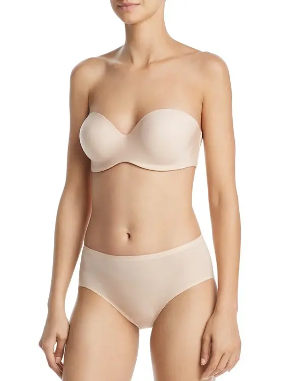 Chantelle Soft Stretch One-size Hipsters, Set Of 3 - Nude