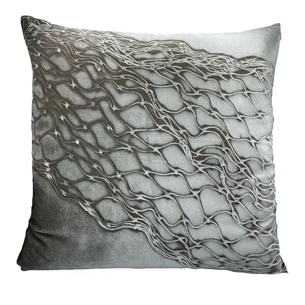 AVIVA STANOFF Net On Decorative Pillow - Cobble