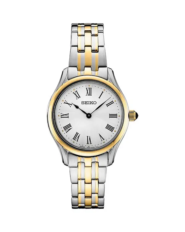 SEIKO Essentials 29mm Watch - Silver/two-tone