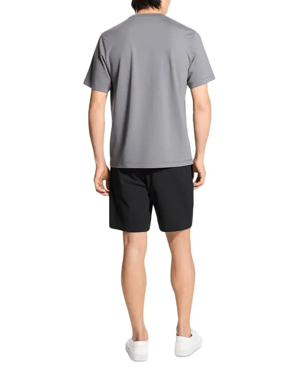 Theory Ryder Tee In Relay Jersey - Carbon