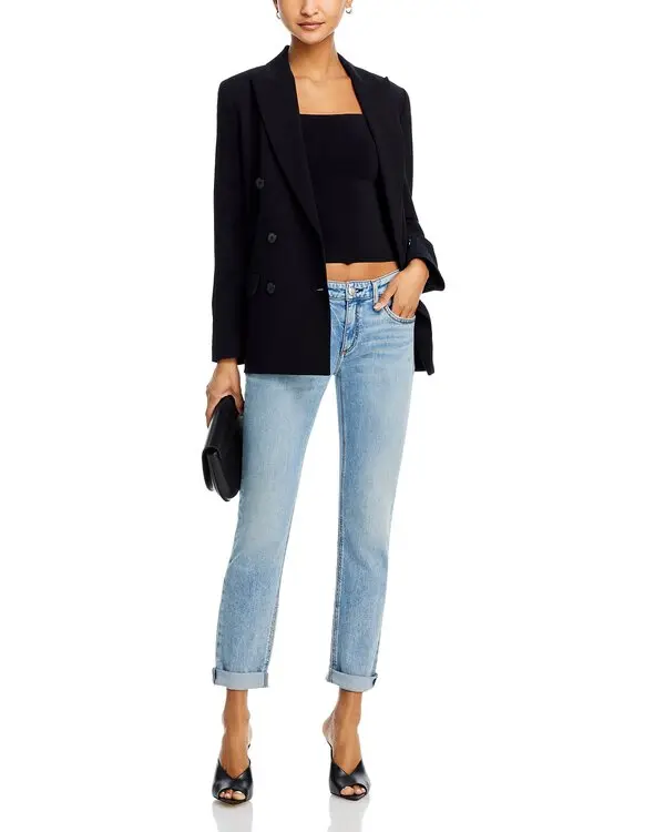Rag & Bone Dre Low Rise Boyfriend Jeans - Daphne