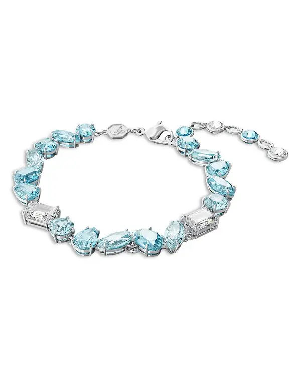SWAROVSKI Gema Link Bracelet - Blue/silver