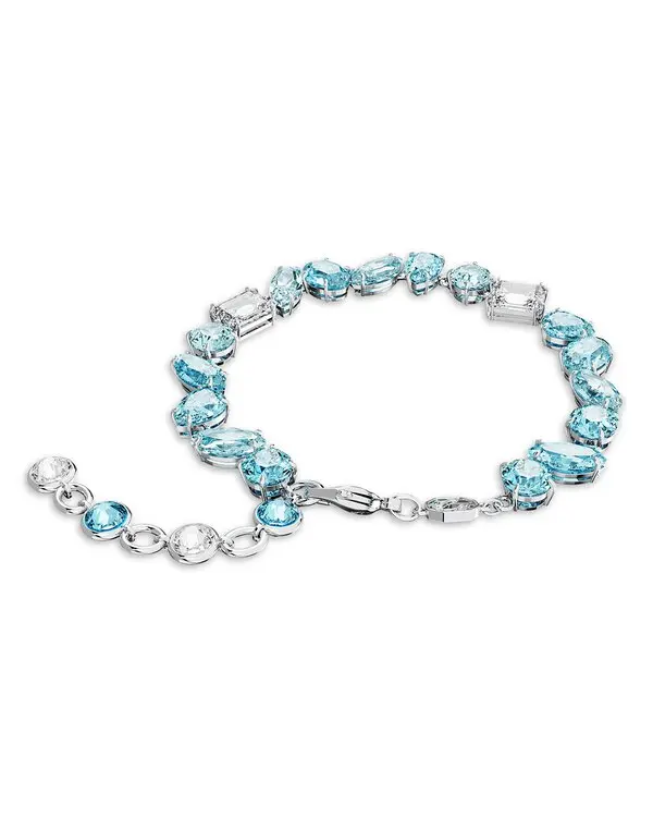 SWAROVSKI Gema Link Bracelet - Blue/silver