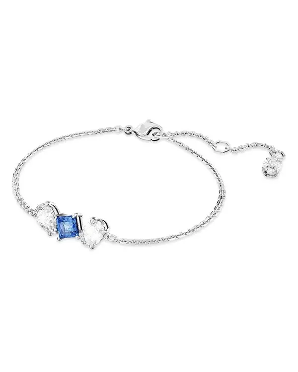 SWAROVSKI Mesmera Crystal Link Bracelet - Blue/silver