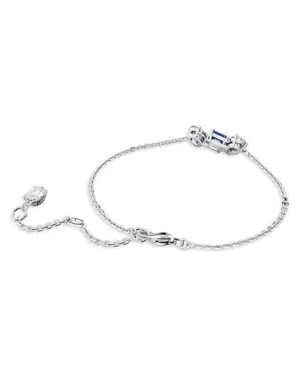 SWAROVSKI Mesmera Crystal Link Bracelet - Blue/silver