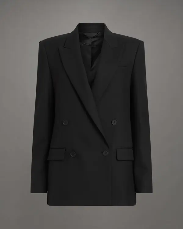 ALLSAINTS Mercer Double Breasted Relaxed Blazer