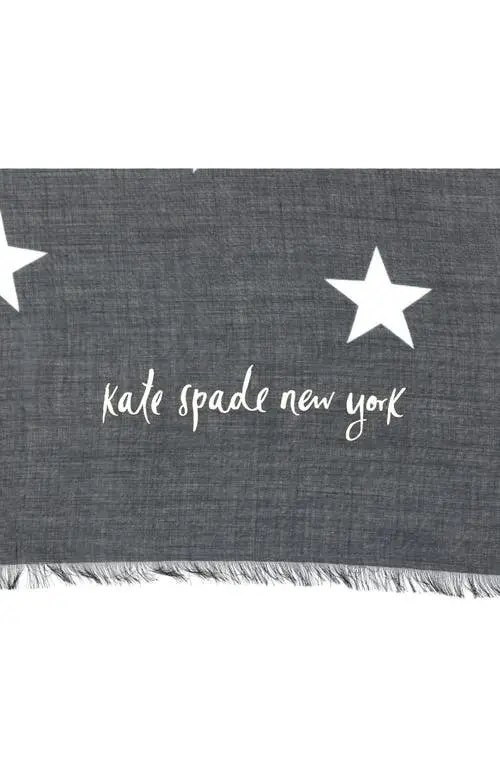 Kate Spade New York Gradient Stars & Dots Scarf