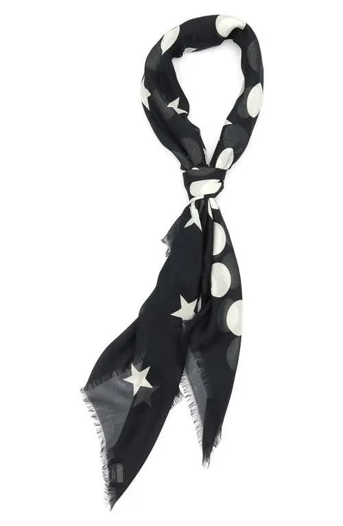 Kate Spade New York Gradient Stars & Dots Scarf