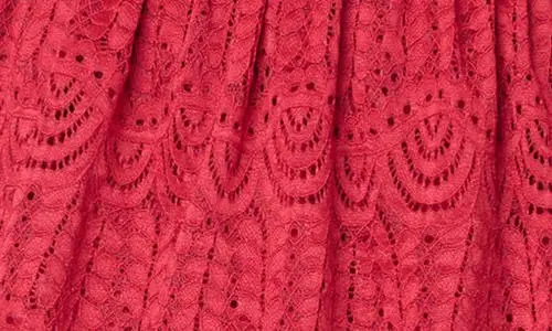 GIBSONLOOK Long Sleeve Tiered Lace Dress