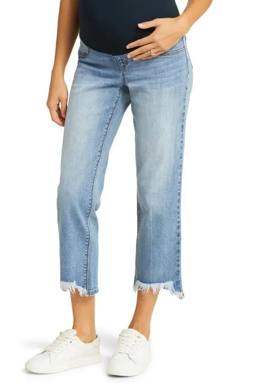 1822 Denim Over-the-bump Straight Leg Maternity Jeans - Xylo