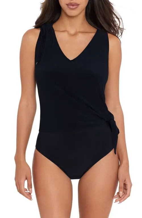 Magicsuit Tie Hem Matte Jersey Cover-up Tank