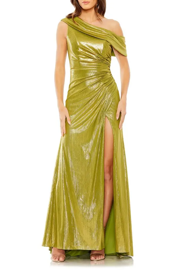 green emerald velvet dress Siaoryne Amazing Apple green Satin Prom Dress ,Buttons Bustier A-Line
