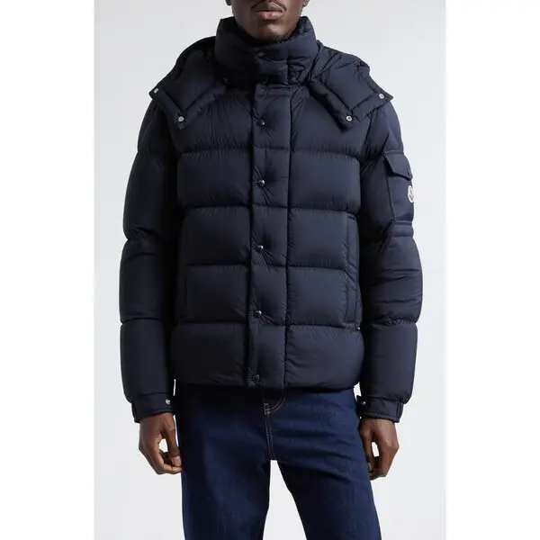 Moncler Vezere Quilted Down Jacket - Obsidian Blue