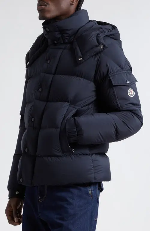 Moncler Vezere Quilted Down Jacket - Obsidian Blue