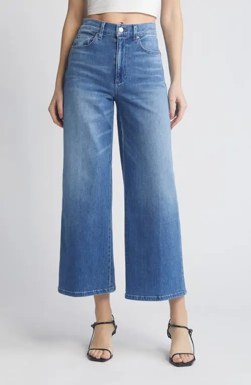 LE JEAN Juliette High-waist Ankle Wide-leg Jeans