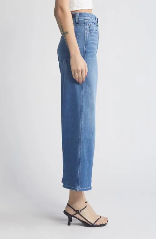LE JEAN Juliette High-waist Ankle Wide-leg Jeans