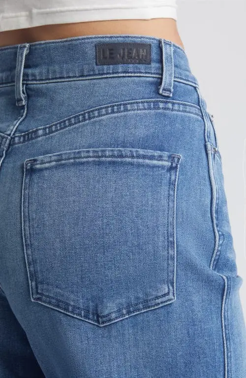 LE JEAN Juliette High-waist Ankle Wide-leg Jeans